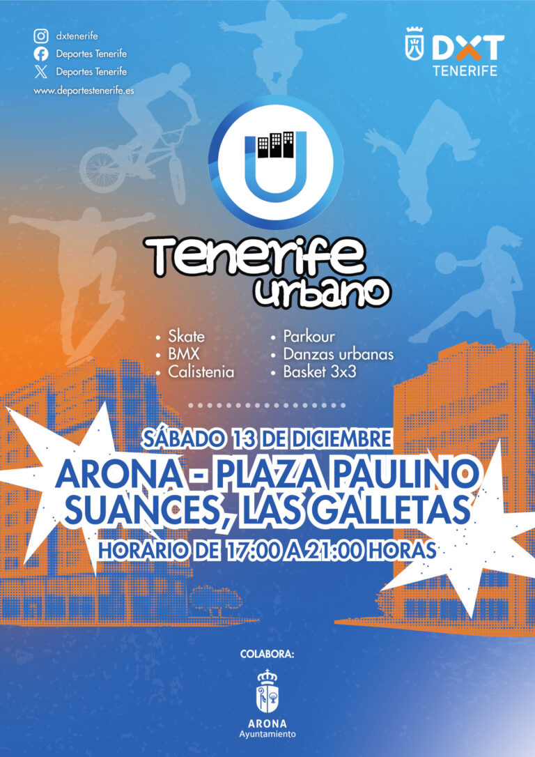 Tenerife Urbano 2025 en Arona - Deportes Tenerife